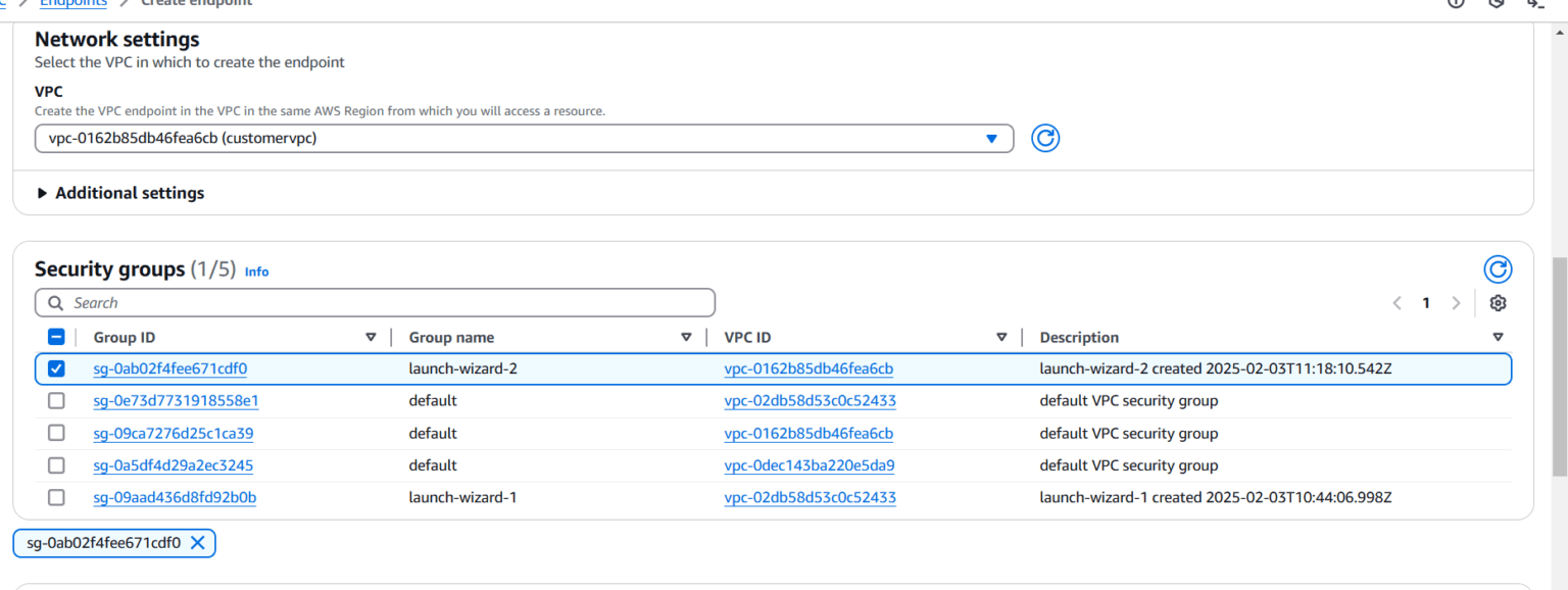 Step-by-Step Guide To Implementing An End-to-End VPC Endpoint Service.