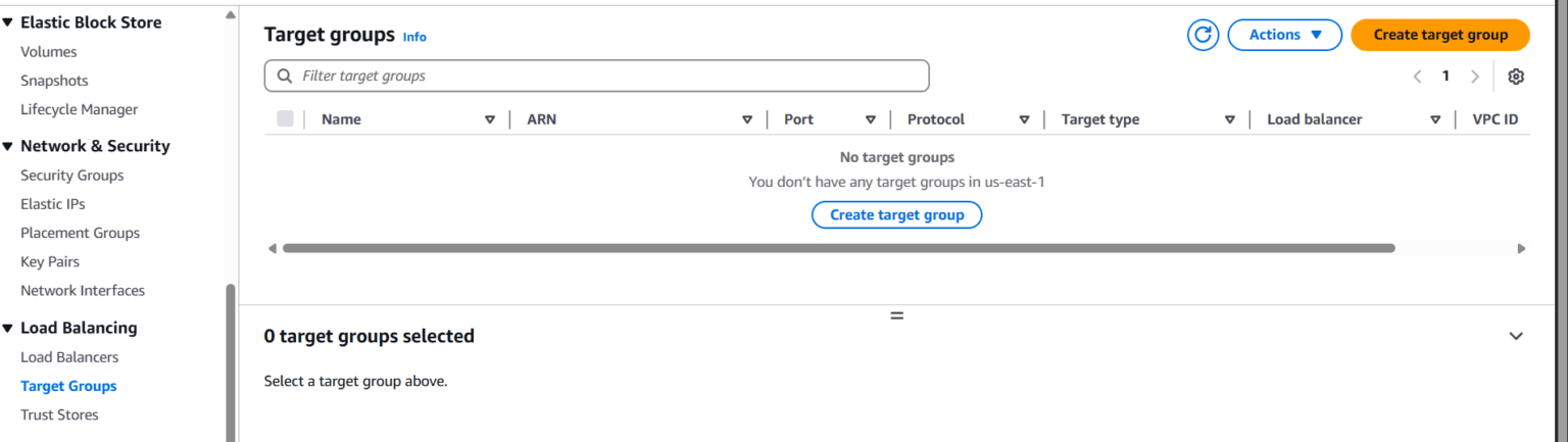 How To Build An EC2 Target Group For Load Balancing.