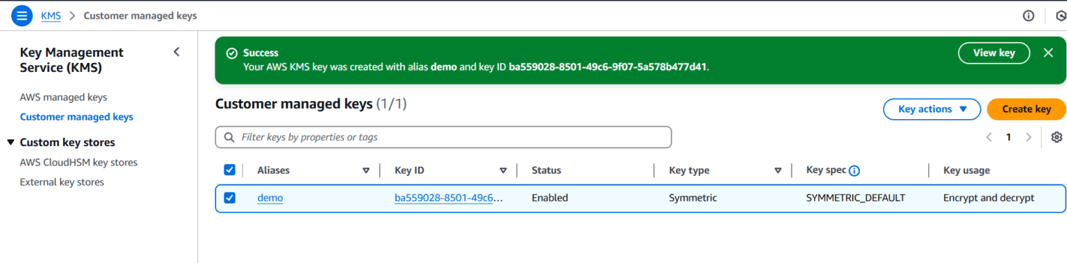 A Step-by-Step Guide To Customer-Managed Services On KMS.