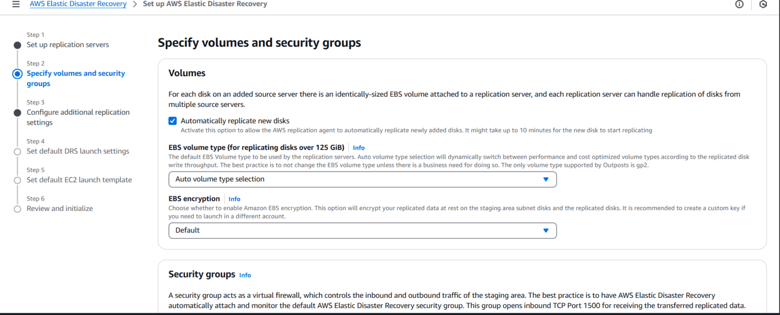 Getting Started With AWS EDR: Create, Configure, And Initialize.