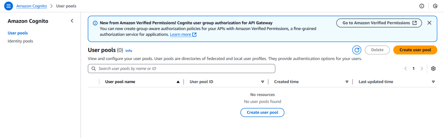 Step-by-Step: Secure API Gateway With Cognito User Pools.